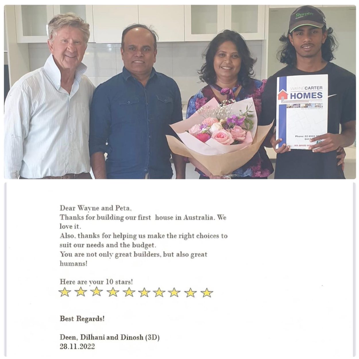 2022 – Wayne Carter Homes